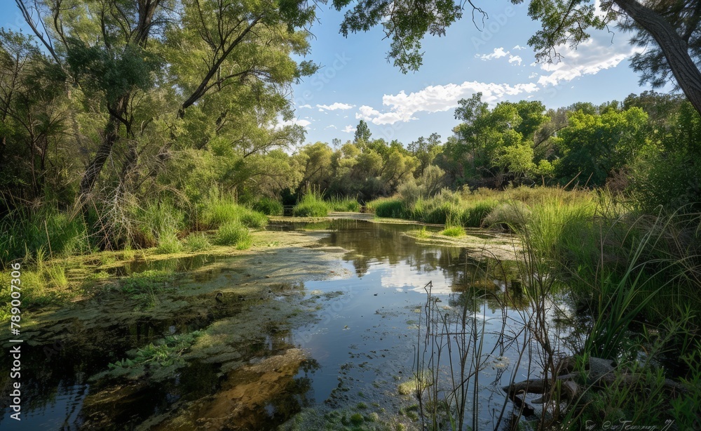 Conservation area designated to protect endangered species and their ...