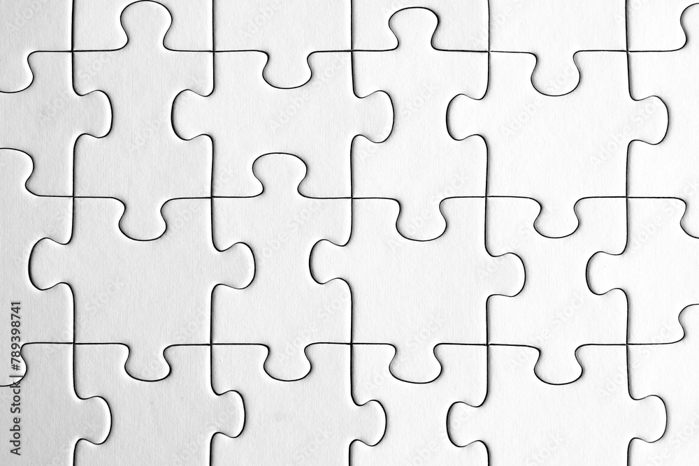 Jigsaw puzzles png mockup, transparent design Stock Photo | Adobe Stock