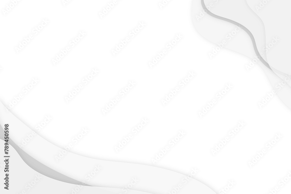 Gray curve frame template design element Stock Illustration | Adobe Stock
