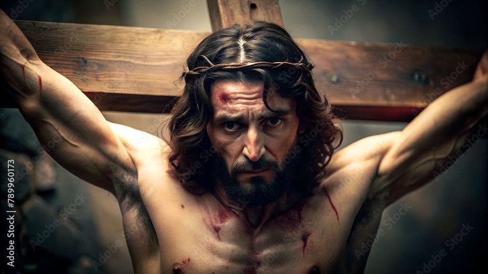 Jesus Falls - First Station of the Cross - Suffering and Torment on ...