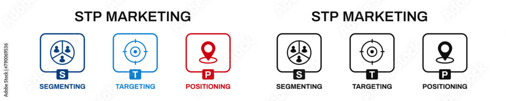 Stp marketing chart. Strategy for segmentation and targeting with ...