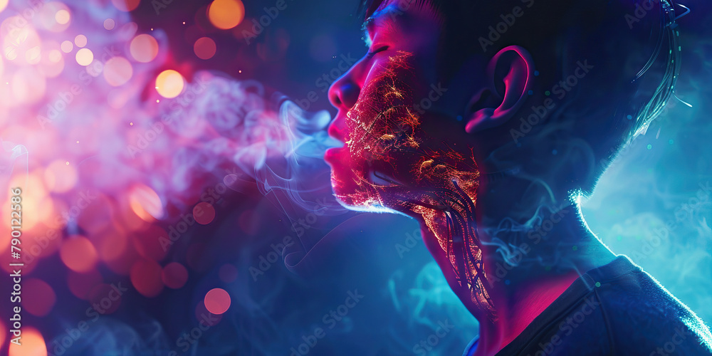 Bronchitis Battle: The Coughing Fits and Chest Congestion - Imagine a ...