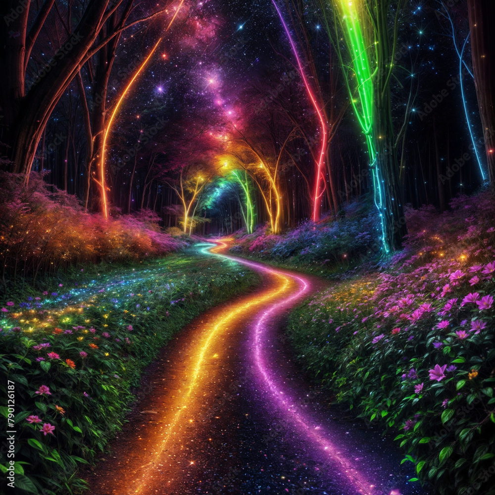 Most beautiful Garden of fantasy world, 4K Wallpaper Fantasy World ...