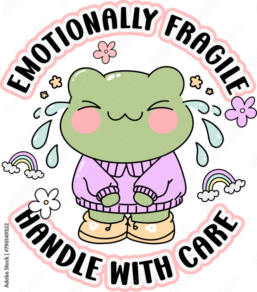quotes vector illustration,Emotionally fragile handle With Care,Mental ...