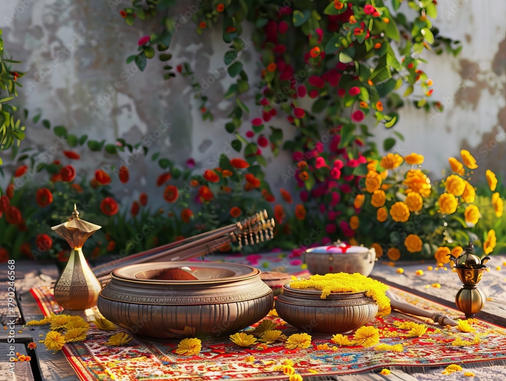 Qawwali background Stock Illustration | Adobe Stock
