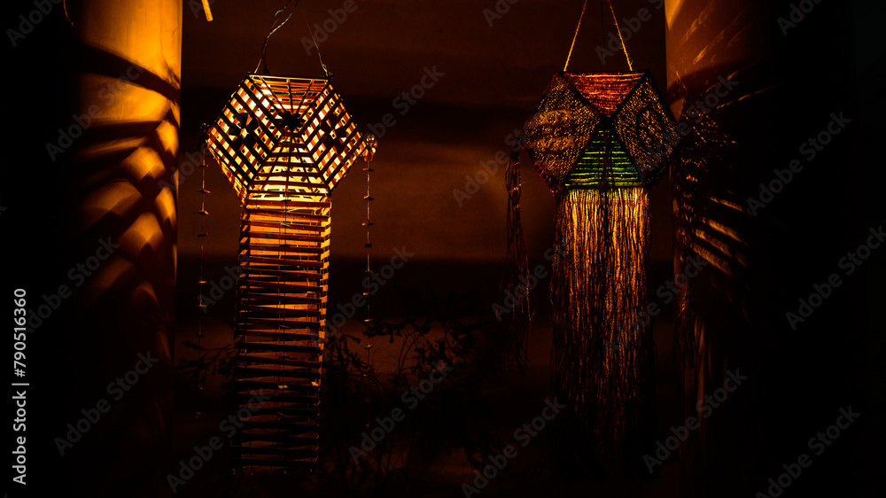 Vesak lanterns, Sri lankan vesak festival celebrations. Stock Photo ...