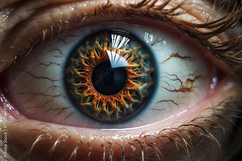 Behold the Monstrous Eye: A Terrifying Gaze, Magnified to the Extreme ...