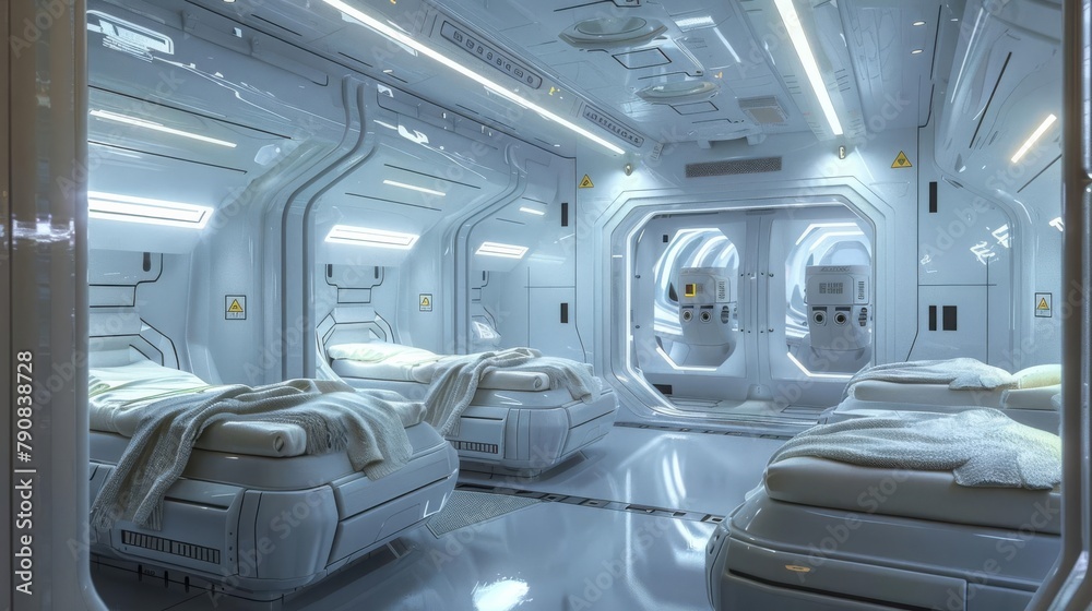 Anabiotic cryopreservation chambers with induced suspended animation ...