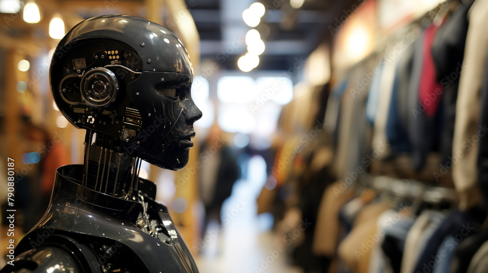 Innovative industrial robots work in warehouses to replace human labor ...