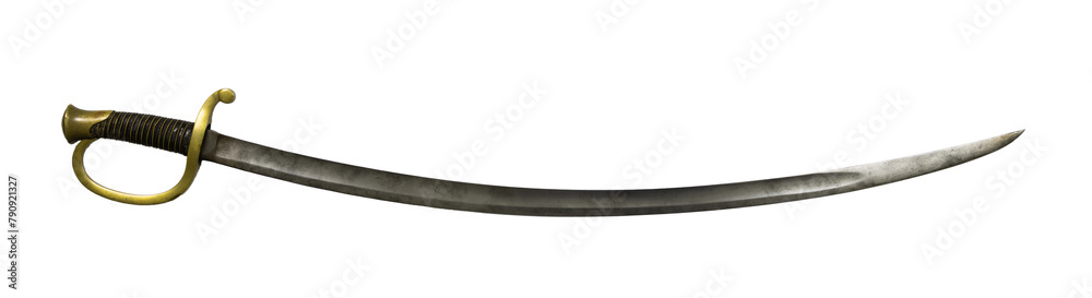 American Civil War Sword isolated on transparent background Stock Photo ...