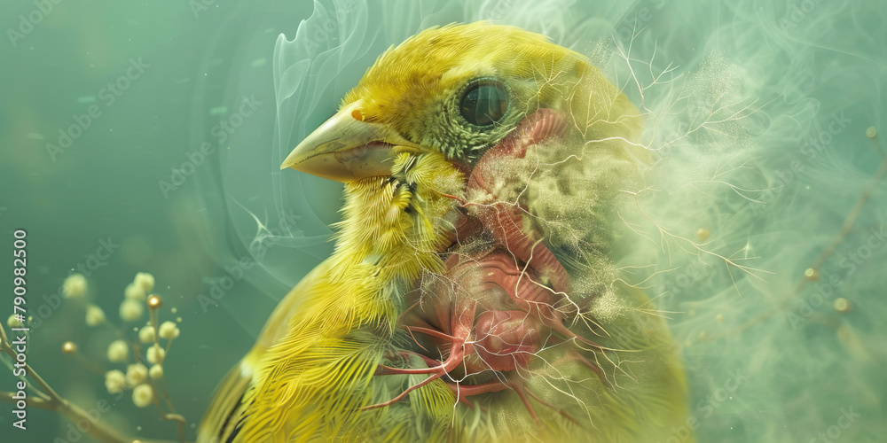 Avian Aspergillosis: The Respiratory Distress and Weakness - Picture a ...