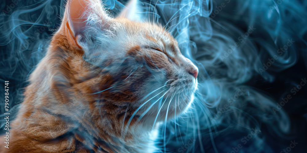 Feline Asthma: The Coughing and Labored Breathing - Imagine a cat with ...