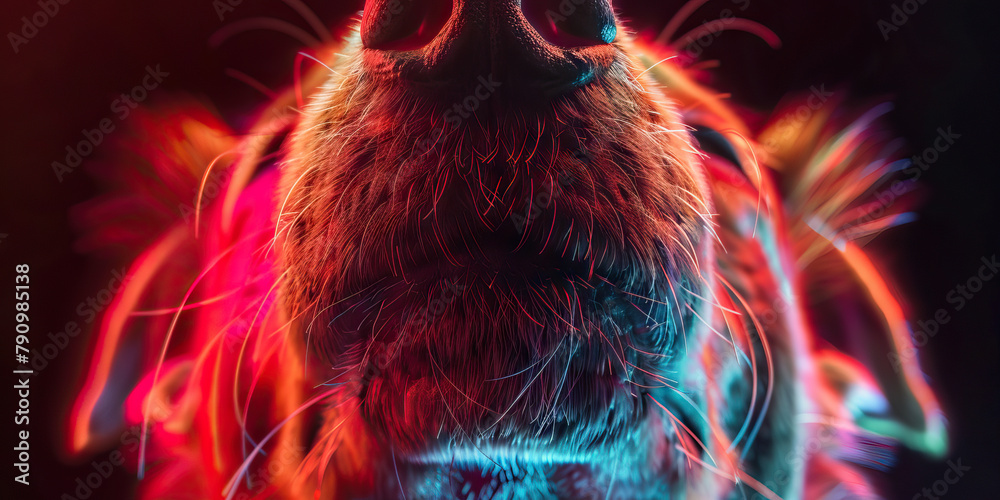 Canine Distemper: The Nasal Discharge and Fever - Visualize a dog with ...