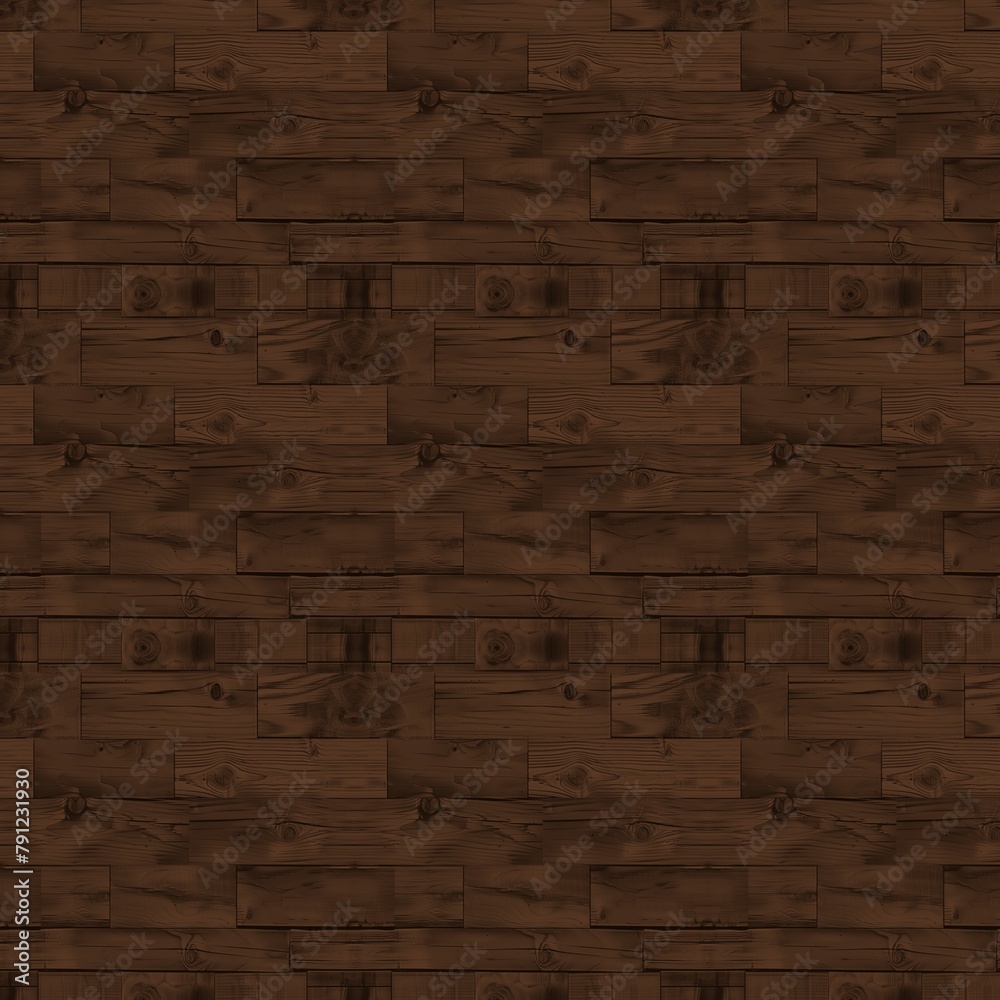 Seamless Wood Pattern Vector Digital Paper Texture Stock Illustration ...