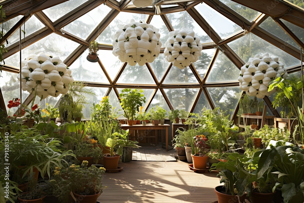 Gravity-Fed Watering & Nutrient Film Techniques for Geodesic Dome ...