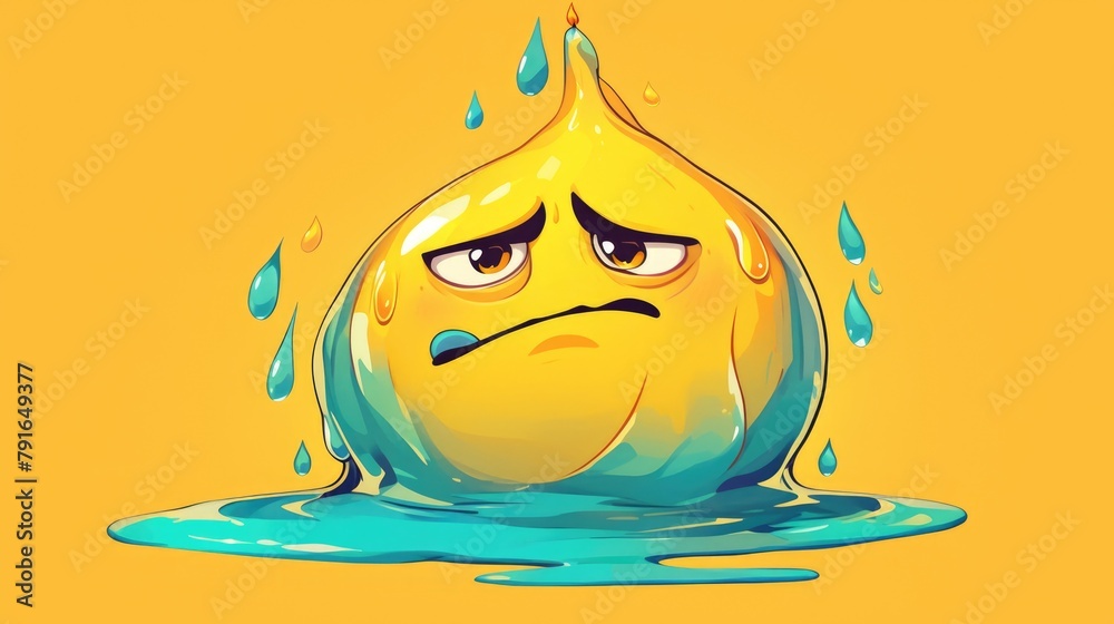 The pungent scent of a fart depicted in a cartoonish style may trigger ...