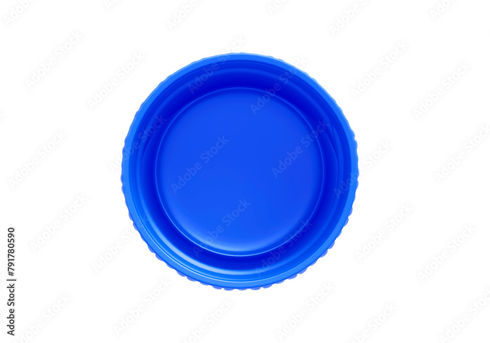 Blue plastic bottle caps, transparent background Stock Photo | Adobe Stock