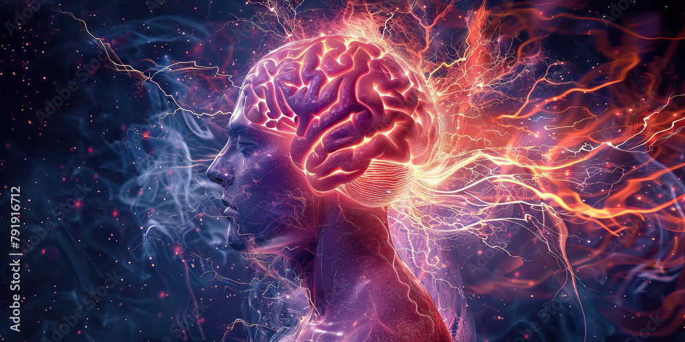 Illustration Stock Epilepsy: The Seizures and Loss of Consciousness ...