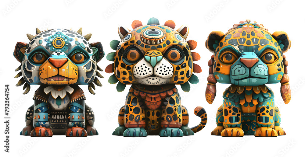 Olmec god Earthquake God (Represented as a were-jaguar, this deity was ...
