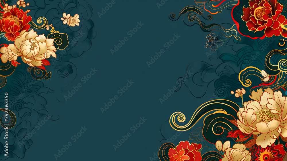 Asian American and Pacific Islander Heritage Month banner template with ...