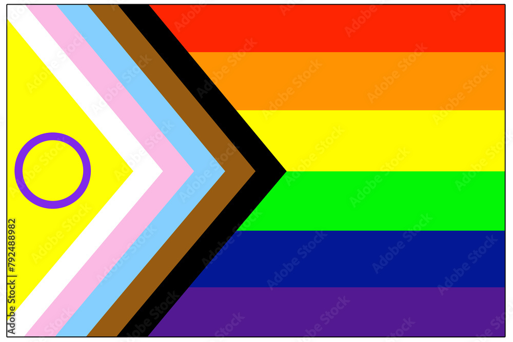 drapeau lgbt Stock Illustration | Adobe Stock