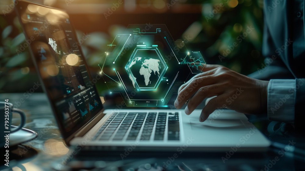 LCA, Life cycle assessment concept. Carbon footprint evaluation and ...