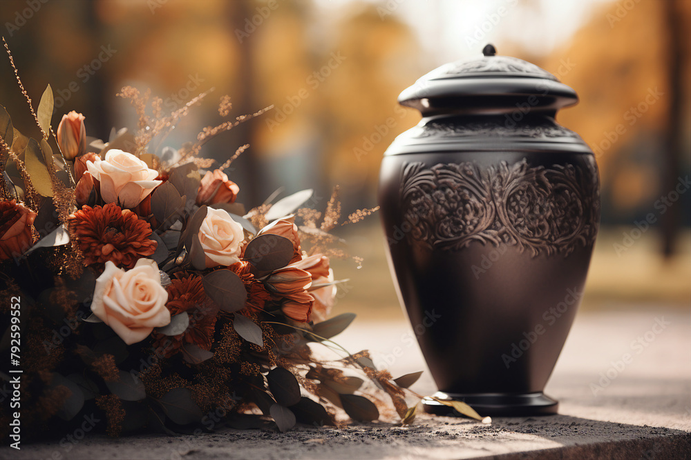 Sad bury ceremony at old cemetery church funeral farewell rest in peace ...