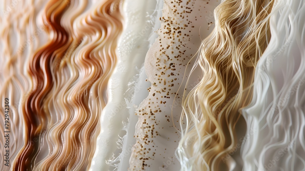 Microscopic of Hair Structure: Comparing Healthy and Damaged Conditions ...
