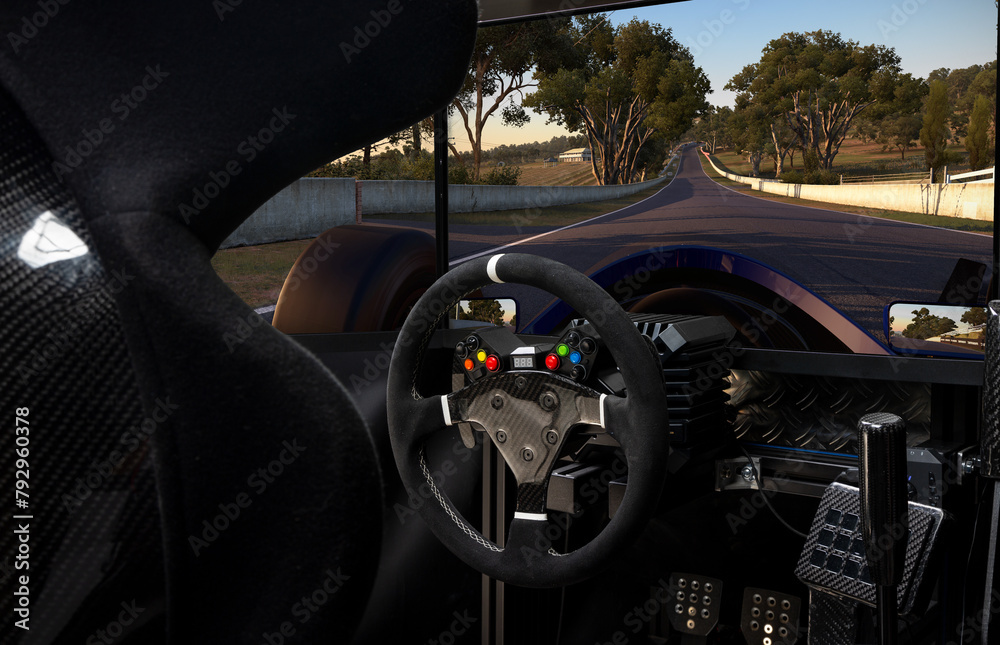 DIY high end simracing aluminum carbon fiber simulator rig for video ...