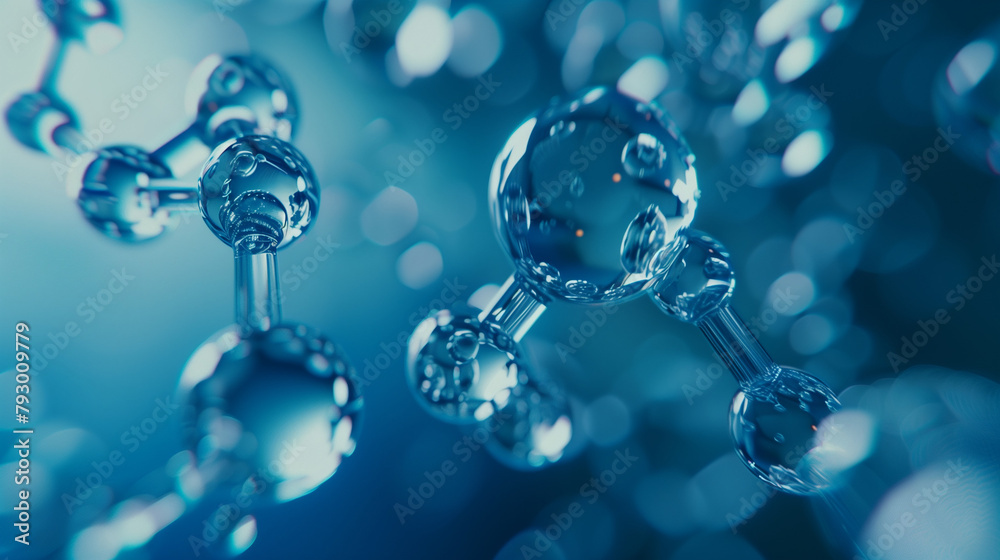 Hydrogen green energy environment sustanability H2: Water Molecule ...