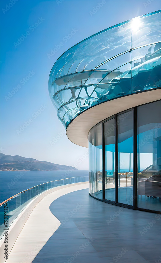 Shell And Clamshell Canopy With Brackets And Beautiful Shape Modern Building Materials Non