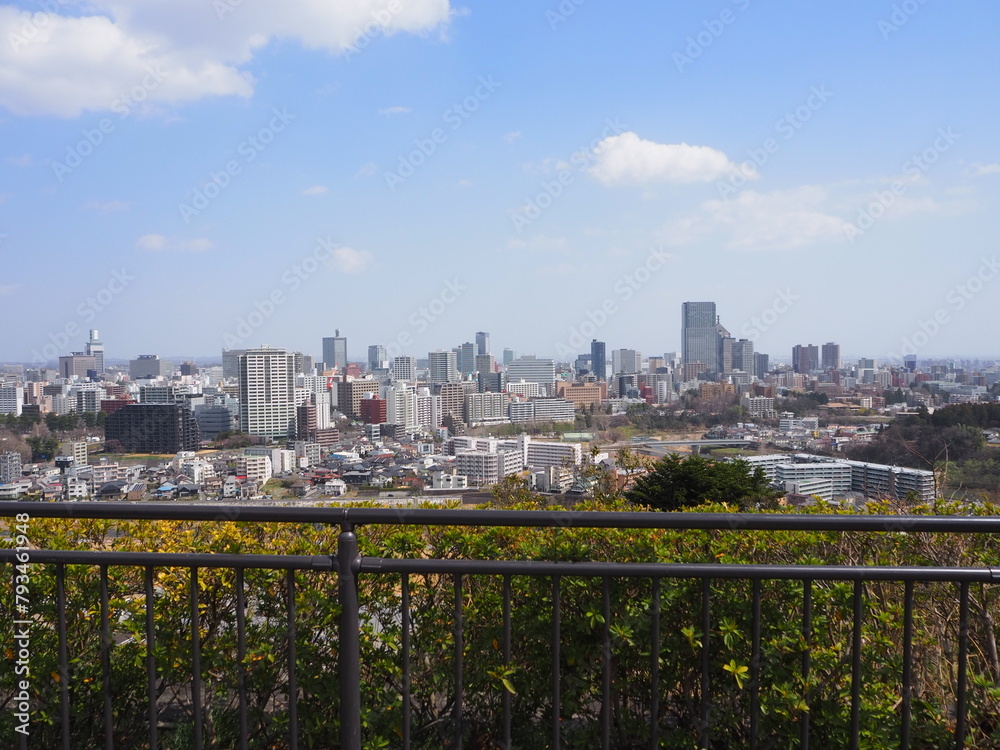 Aoba Castle, also known as Sendai Castle, was built by Date Masamune in ...