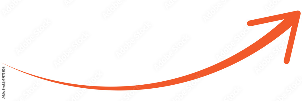 arrow icon on white and transparent background. flat style. arrow icon ...