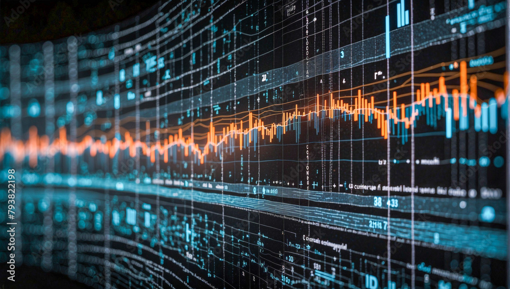 Analyze and visualize complex information on a virtual screen using AI ...