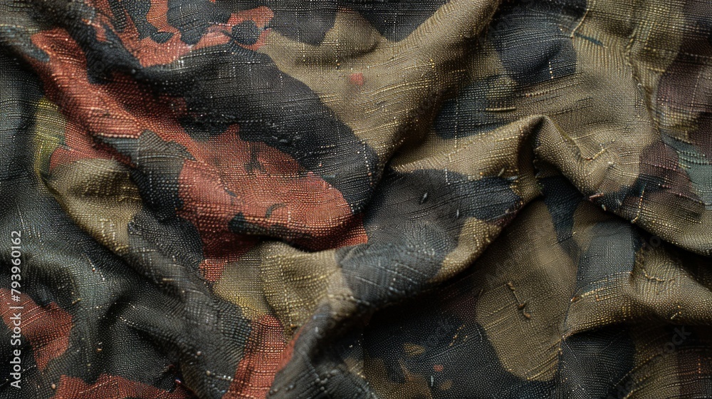 Army Camouflage fabric texture background Stock Photo | Adobe Stock