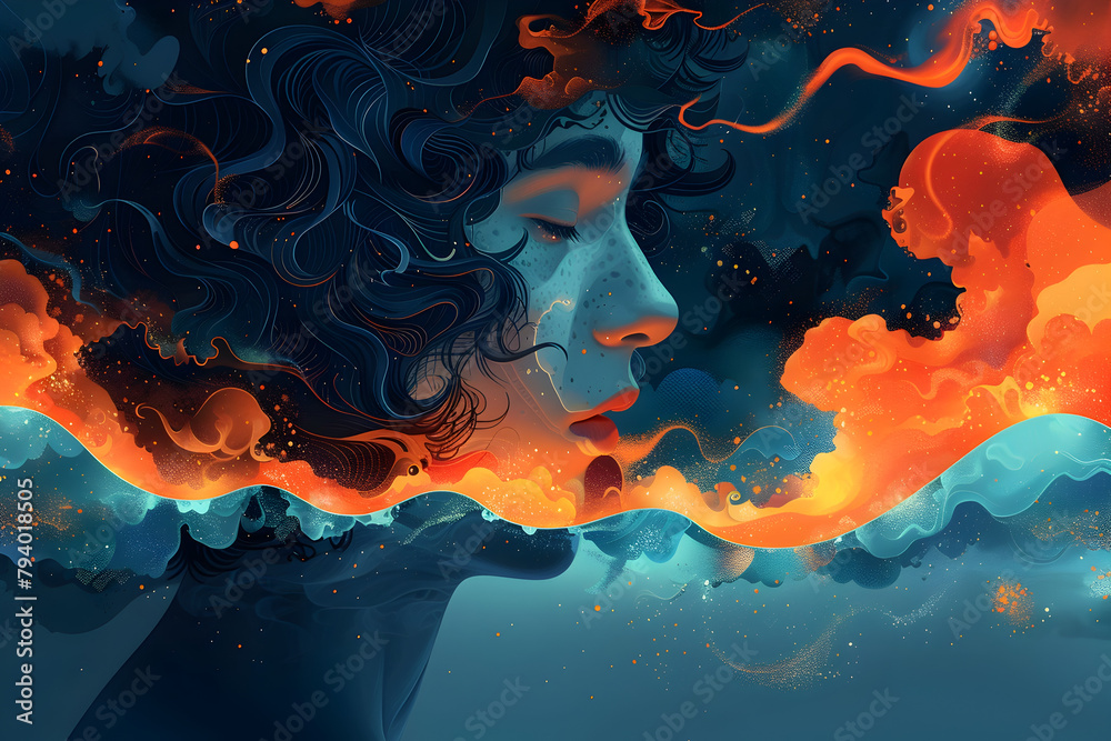 Surreal Infographic Visualizing the Cyclical Nature of Obsessions and ...