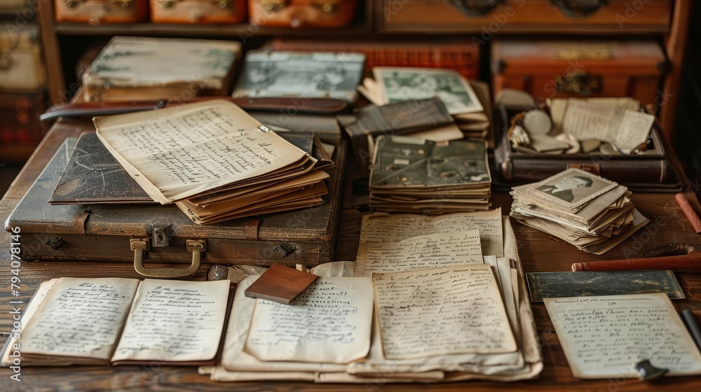 Letters and personal belongings of fallen soldiers, offering a glimpse ...