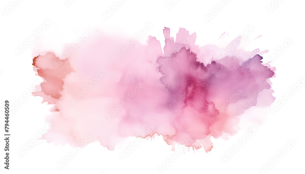 Abstract pale pastel watercolor paint brush stroke flow texture PNG ...