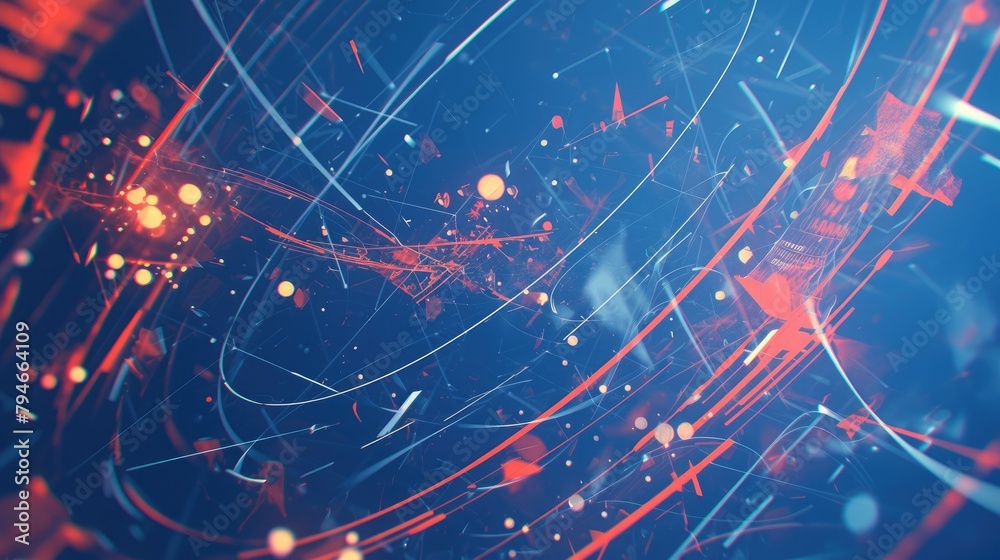 Here are 10 dynamic motion graphic design elements featuring tapered ...