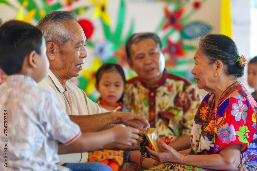 Filipino Family Celebrating Asian American and Pacific Islander ...