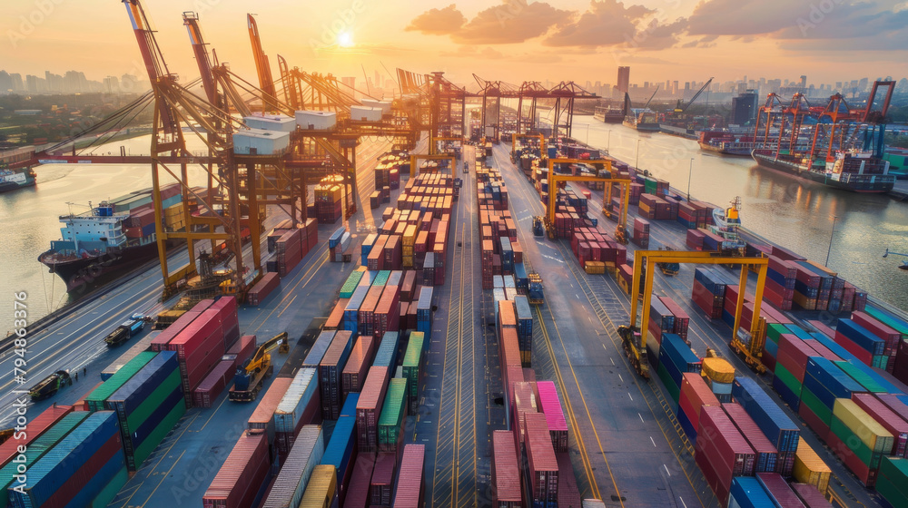 Industrial logistics and supply chain management involve coordinating ...