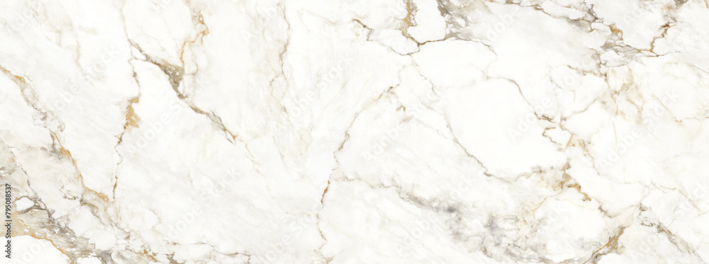 Stockfoto Abstract white marble background with brown and golden and ...