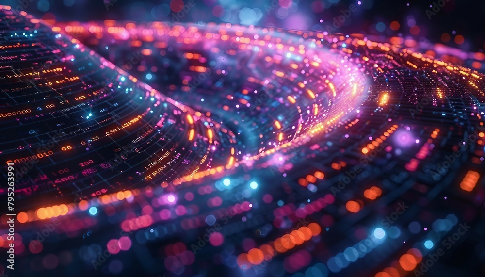 Automated Conversion Funnel, image of a funnel-shaped machine with AI ...