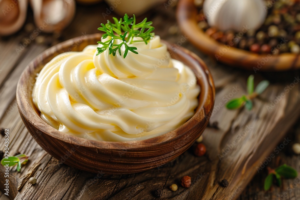 Surrender to the delicate texture of liquid mayonnaise, its creamy ...