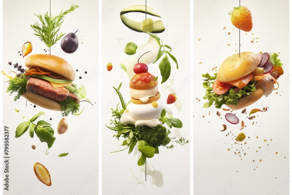 Elevate food photography with a staging that marries uniqueness and ...