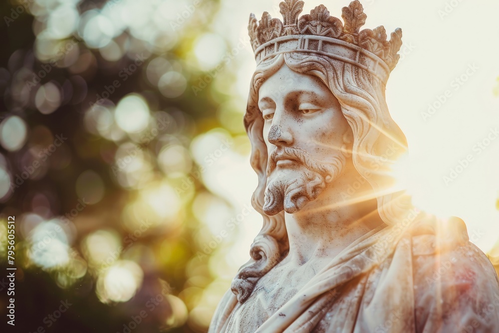 Depiction of Jesus Christ as Shepherd - Jesus Christ holding a Lamb ...