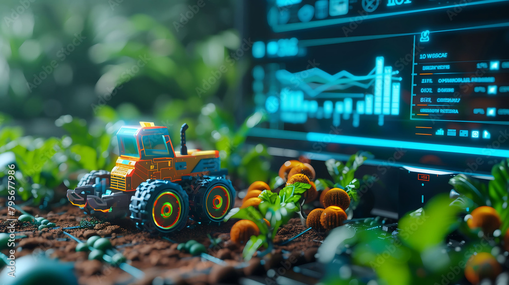 enhancing efficiency in futuristic agriculture through AI data analysis ...