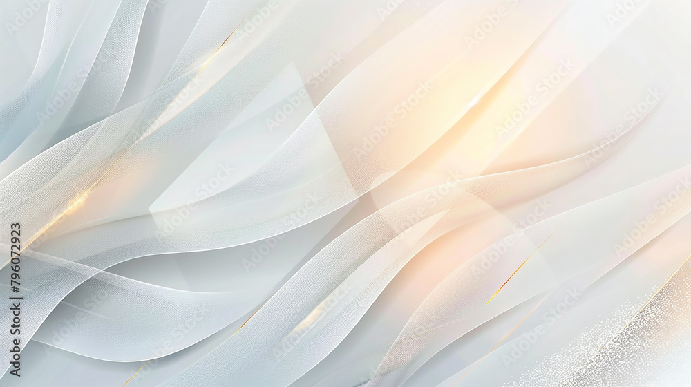 Modern white and light grey square overlapped pattern on background ...