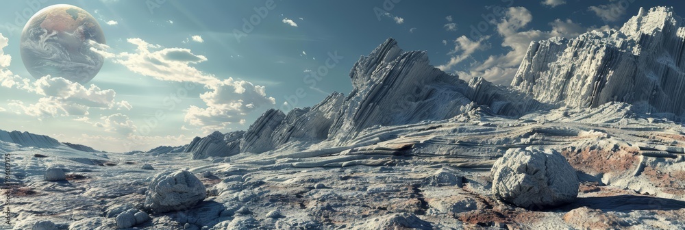 Geologists study rock formations to understand the Earths history ...