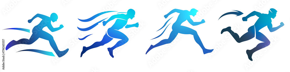 Sprint clipart collection, symbol, logos, icons isolated on transparent ...